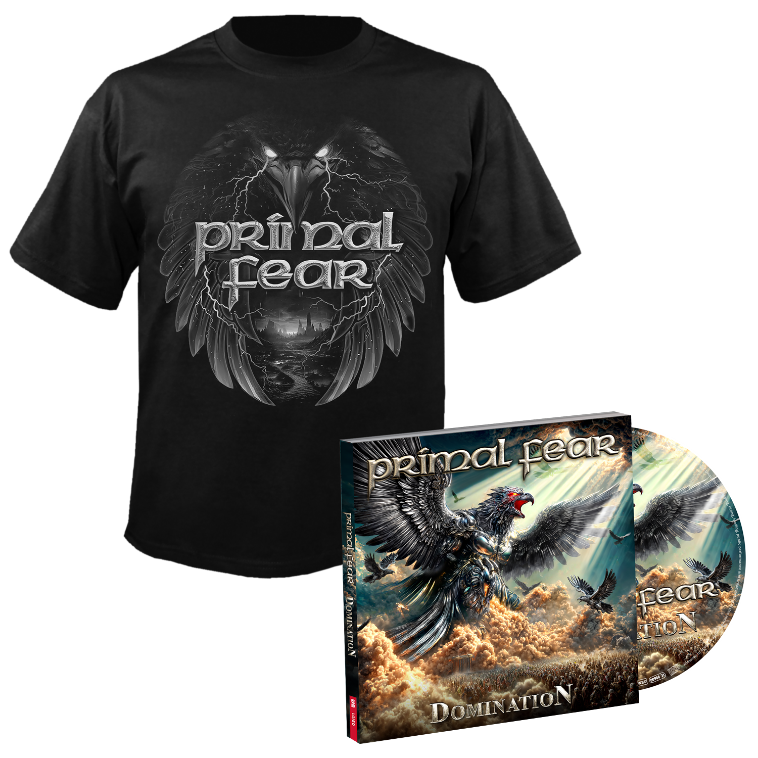 PRIMAL FEAR - Domination, CD-Bundle
