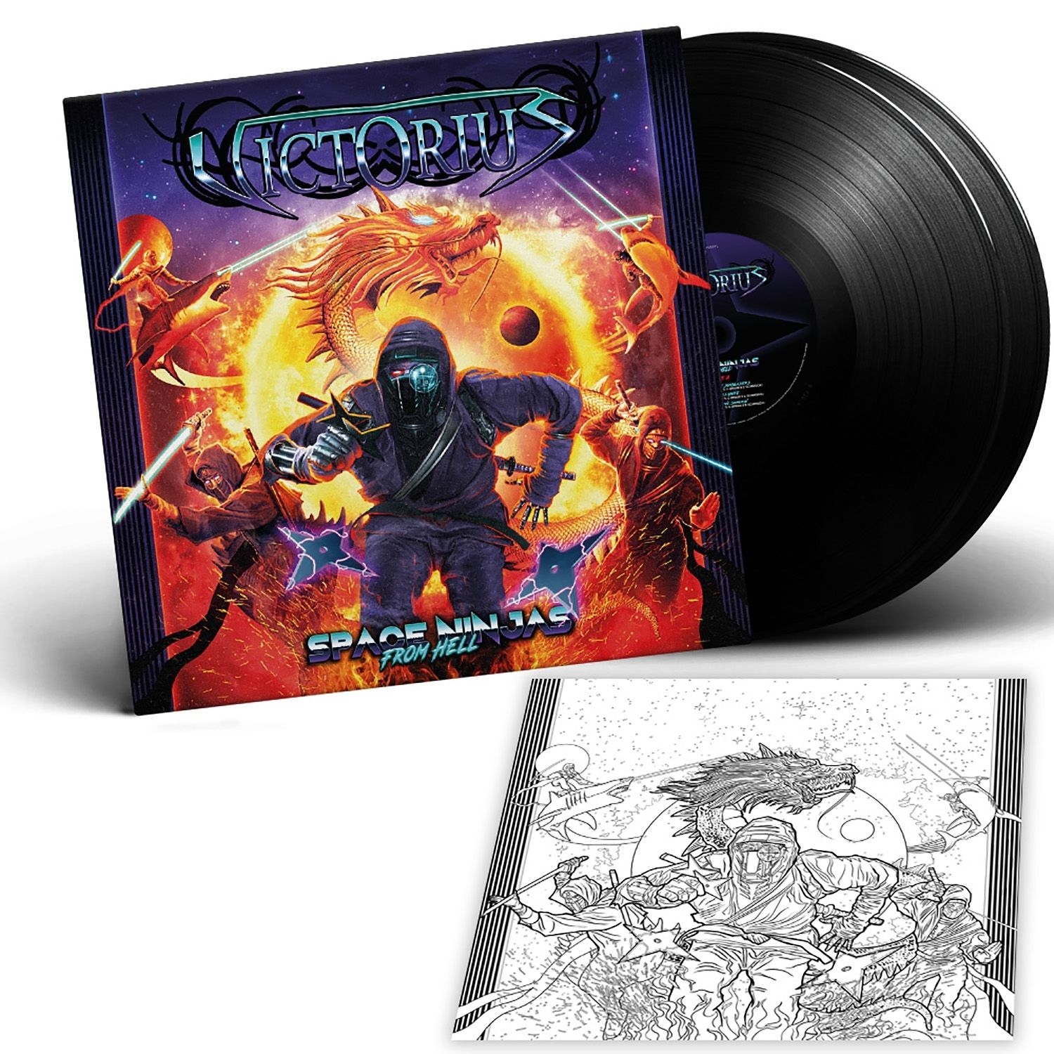 VICTORIUS - Space Ninjas from Hell, LP